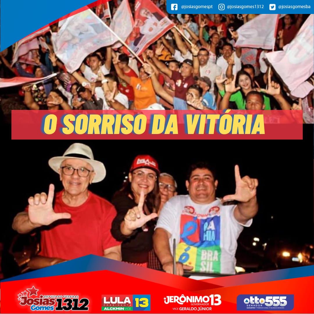 Monte Santo é vermelho! Federal é 1312 - Josias Gomes